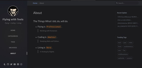 Github Pages 무료로 나만의 블로그 만들기 By Jekyll Flying With Tools